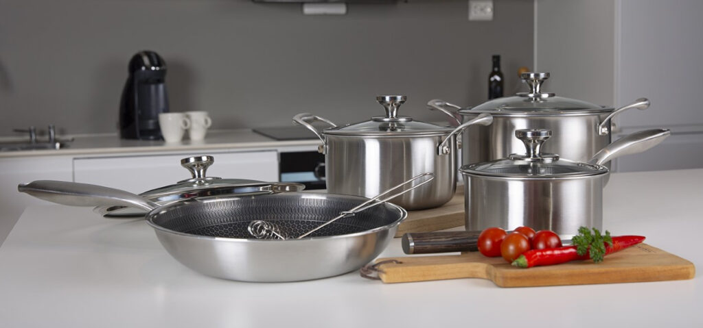 Exopan grytesett – Deluxe inkl. titanpanne – Postshop.no